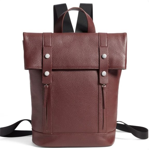 Treasure & Bond | Bags | Treasure Bond Remy Pebbled Leather Backpack ...
